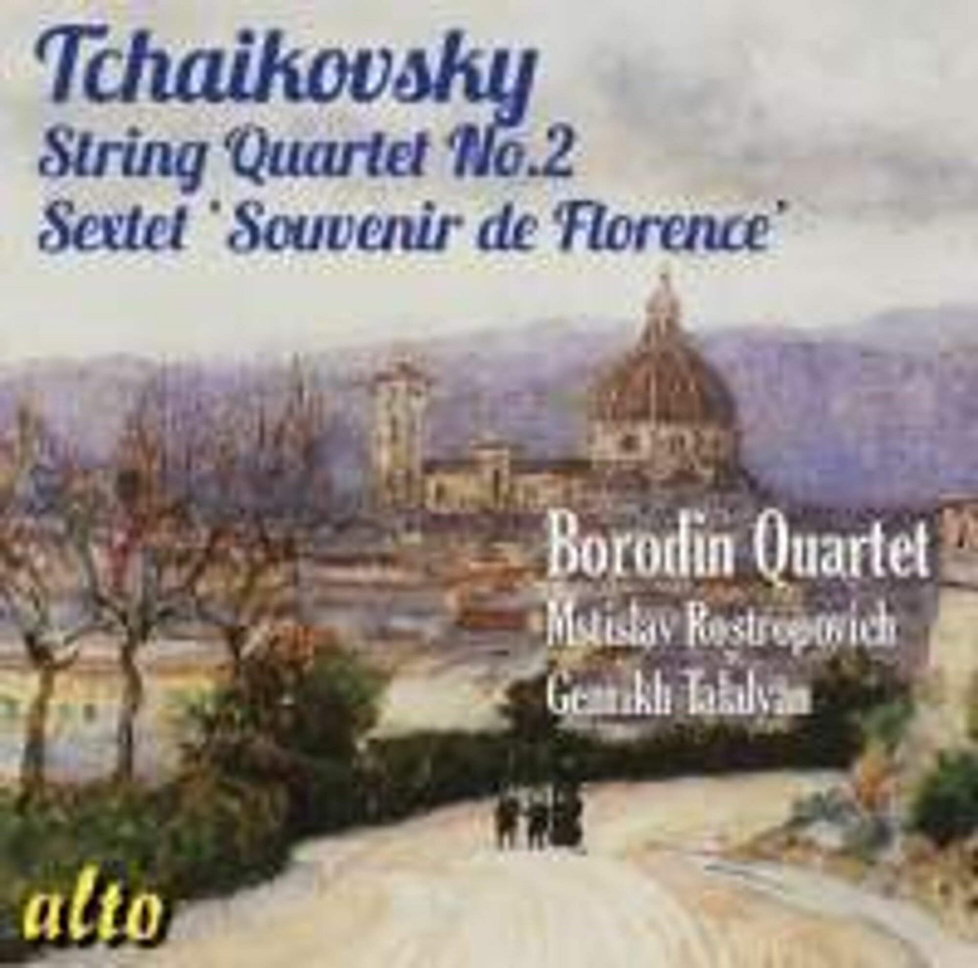 CD Диск Borodin Quartet - Tchaikovsky: String Quartet No.2, Souvenir De Florence (CD) 2015, Jewel