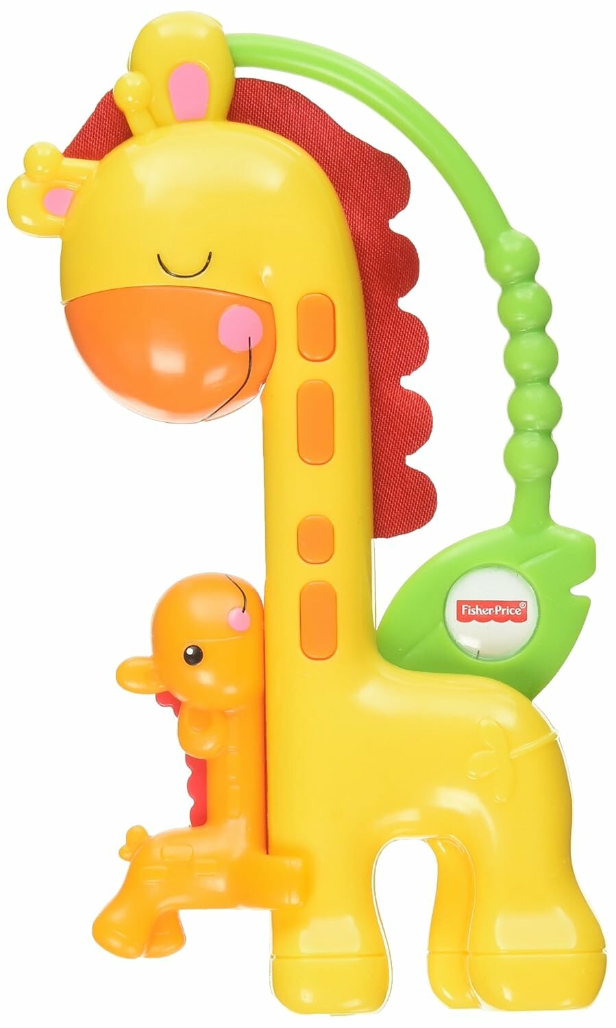 **Заголовок на русском:** Играчка-галка Fisher-Price Giraffe Slider для малышей от 3 месяцев