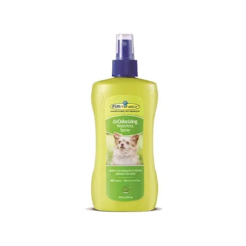 FURminator Спрей для сухой чистки собак и кошек, дезодорирующий, 251 мл