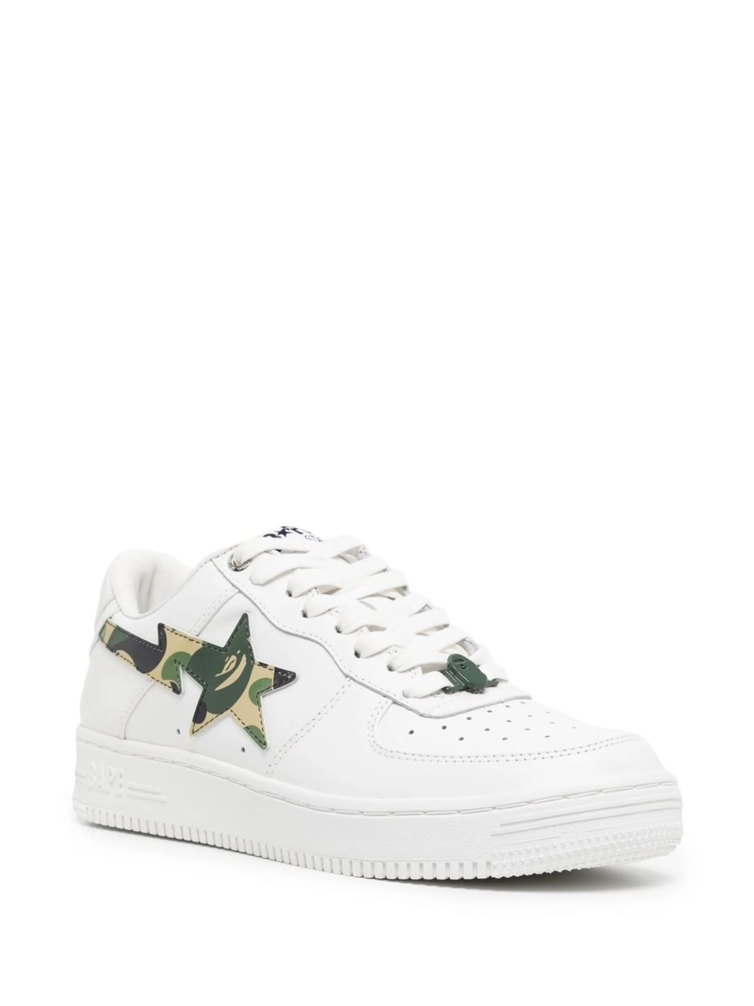 Кроссовки A BATHING APE Bape Sta, размер 11, бежевый/белый — фото 1