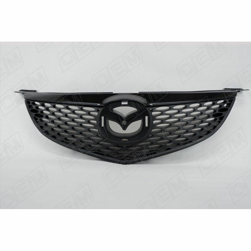 Решетка радиатора для Mazda 3 bk седан 2003-2006, Мазда 3 bk седан решетка радиатора O.E.M. OEM3196, oem BN8V50710C