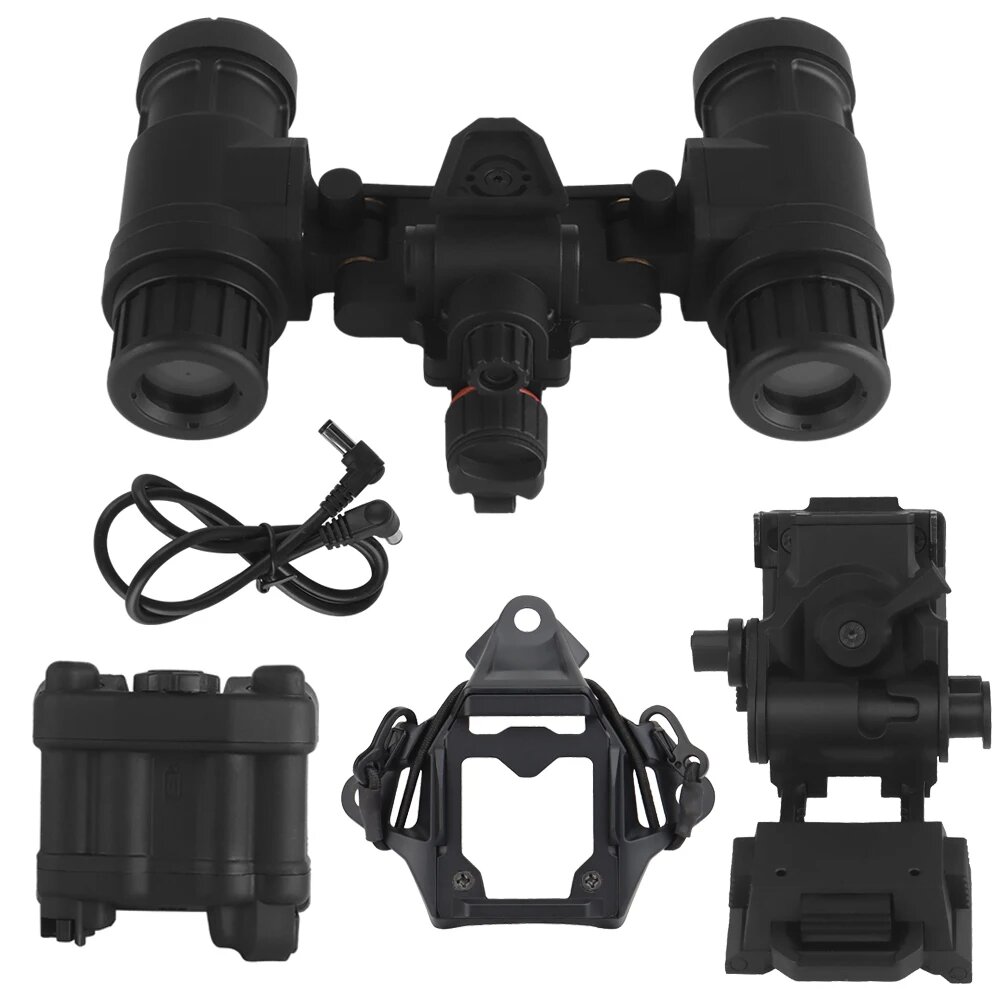Тактический шлем KOLINLOV AN/PVS31 черный/тан Set-BK