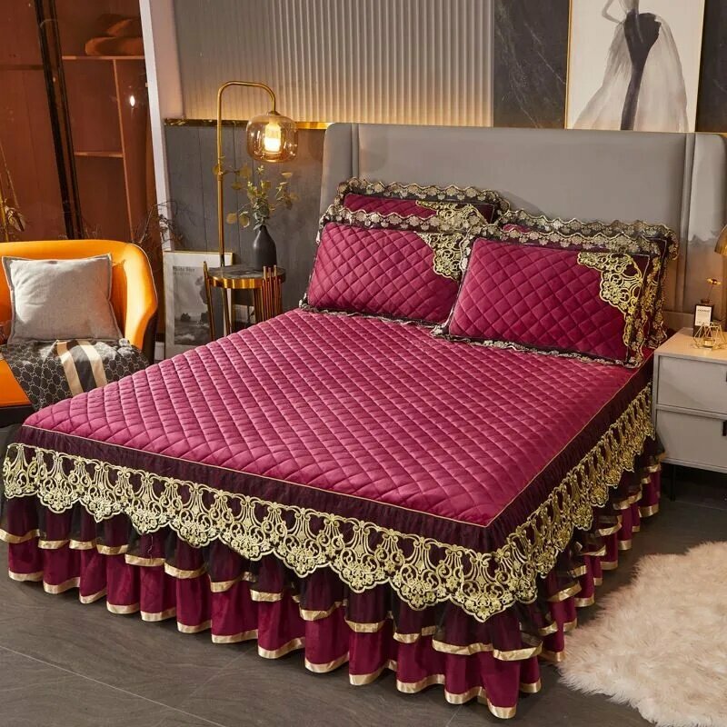 Покрывало European velvet bedspreads, Бархат с размерами: 200 см х 160 см