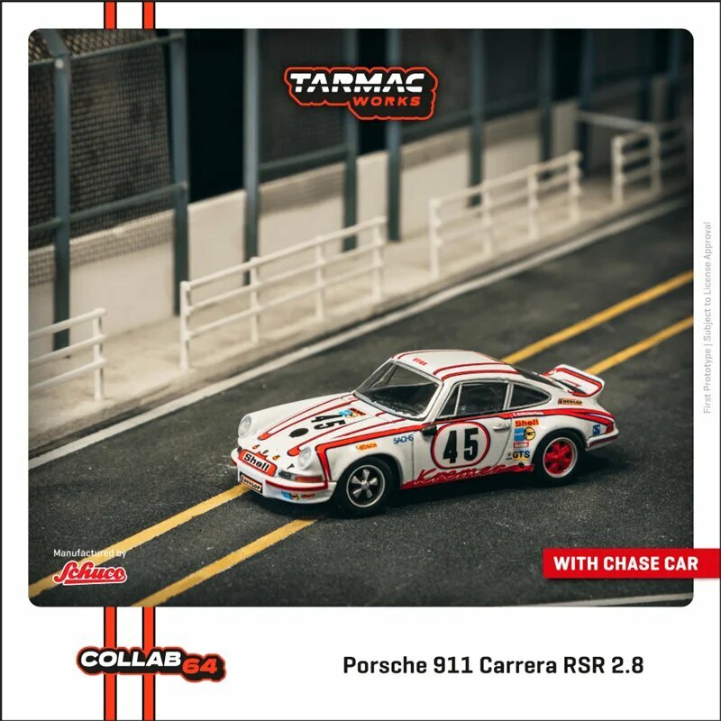 Tarmac Works 1:64 Porsche 911 Carrera RSR 2.8 45 1973