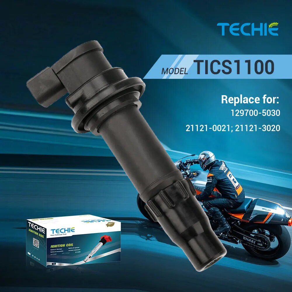 1 шт. катушка зажигания мотоцикла TICS1100 замена для 129700-5030 21121-0021 21121-3020 1297005030 211210021 211213020