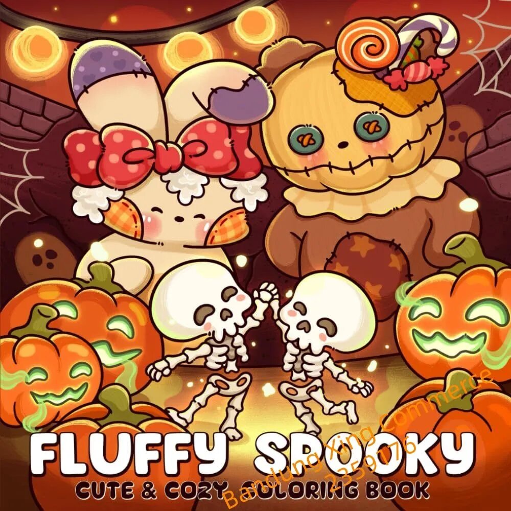 Раскраска антистресс для взрослых и подростков Coco Wyo -FLUFFY SFOOKY 133