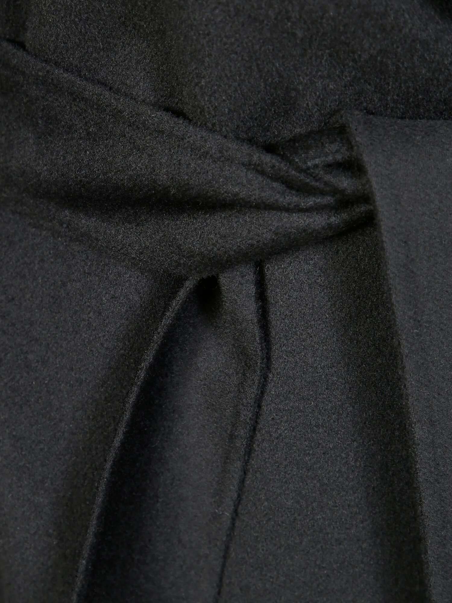 Пальто Max Mara Belted notch-lapel coat, размер 36 — фото 1