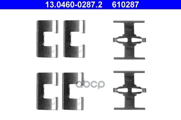 Рем. ком/кт торм. колодок задн. HONDA Accord V 93-98/Prelude V 96-00/Shuttle 94-04 Ate арт. 13-0460-0287-2