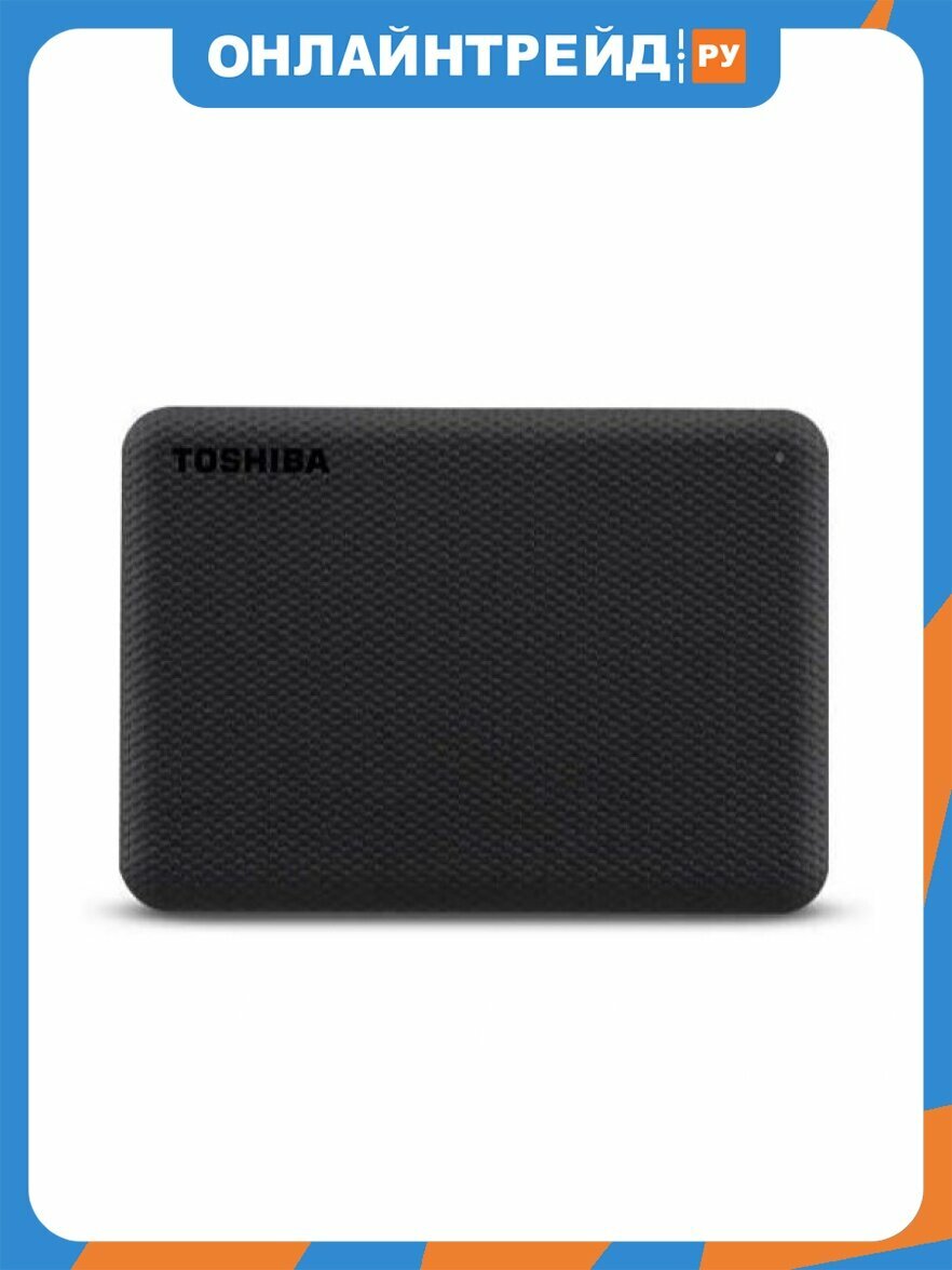 Внешний жесткий диск Toshiba Canvio Advance, 1 ТБ, USB 3.2 Gen 1 (HDTCA10EK3AA) черный