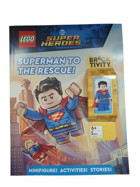 Журнал Lego Super Heroes Супермен спешит на помощь!
