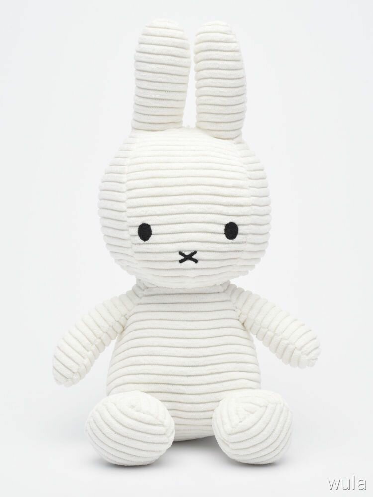 Мягкая плюшевая игрушка Miffy 25 см белая, с текстурой, для детей, в подарок