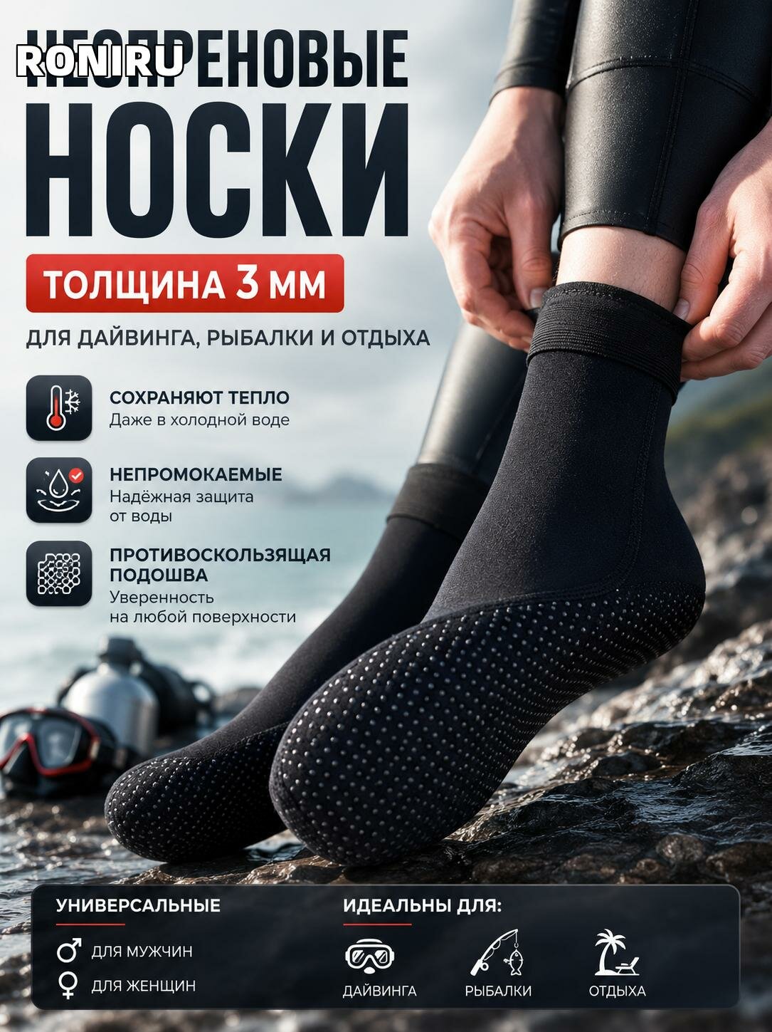 Носки спортивные
