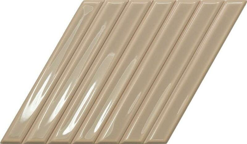 Керамическая плитка WOW Spike Bars B Greige Gloss 135021 настенная 15х25,9 см