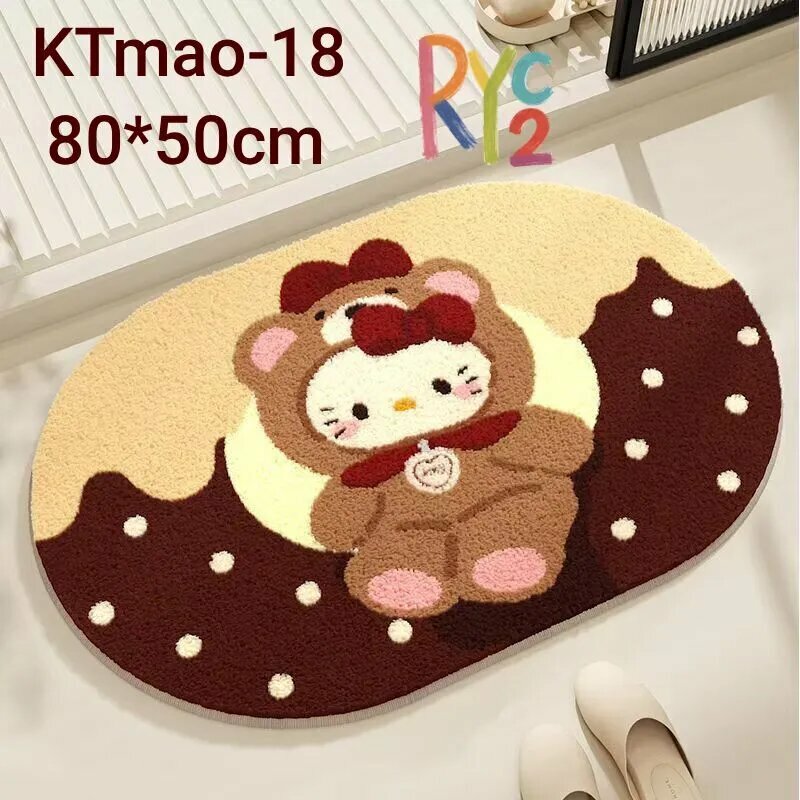 Коврик придверный hello kitty 50x80 см