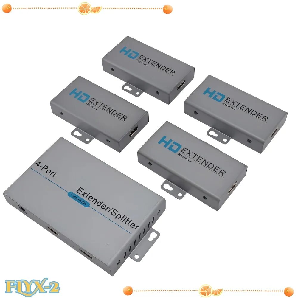 HD Multimedia Interface RJ45 Extender, многоканальная передача без потерь, для 3D просмотра и рекламных систем
