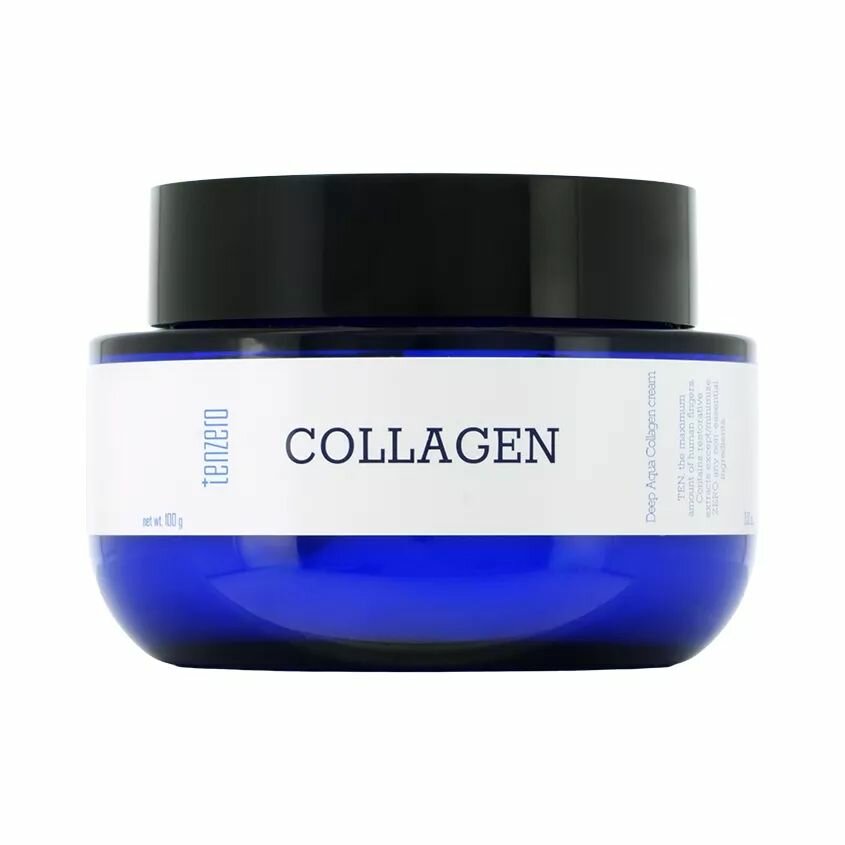 Крем для лица TENZERO DEEP AQUA COLLAGEN глубоко увлажняющий с коллагеном 100 гр