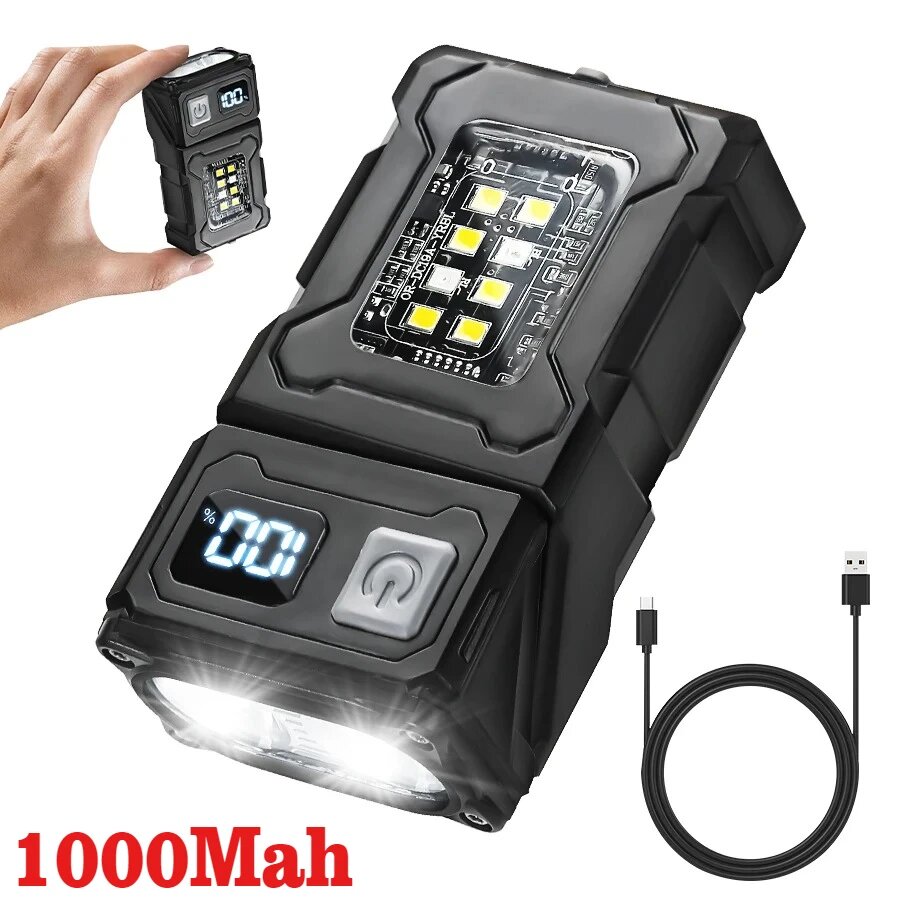 Фонарь SD-S300 1000Mah Torch
