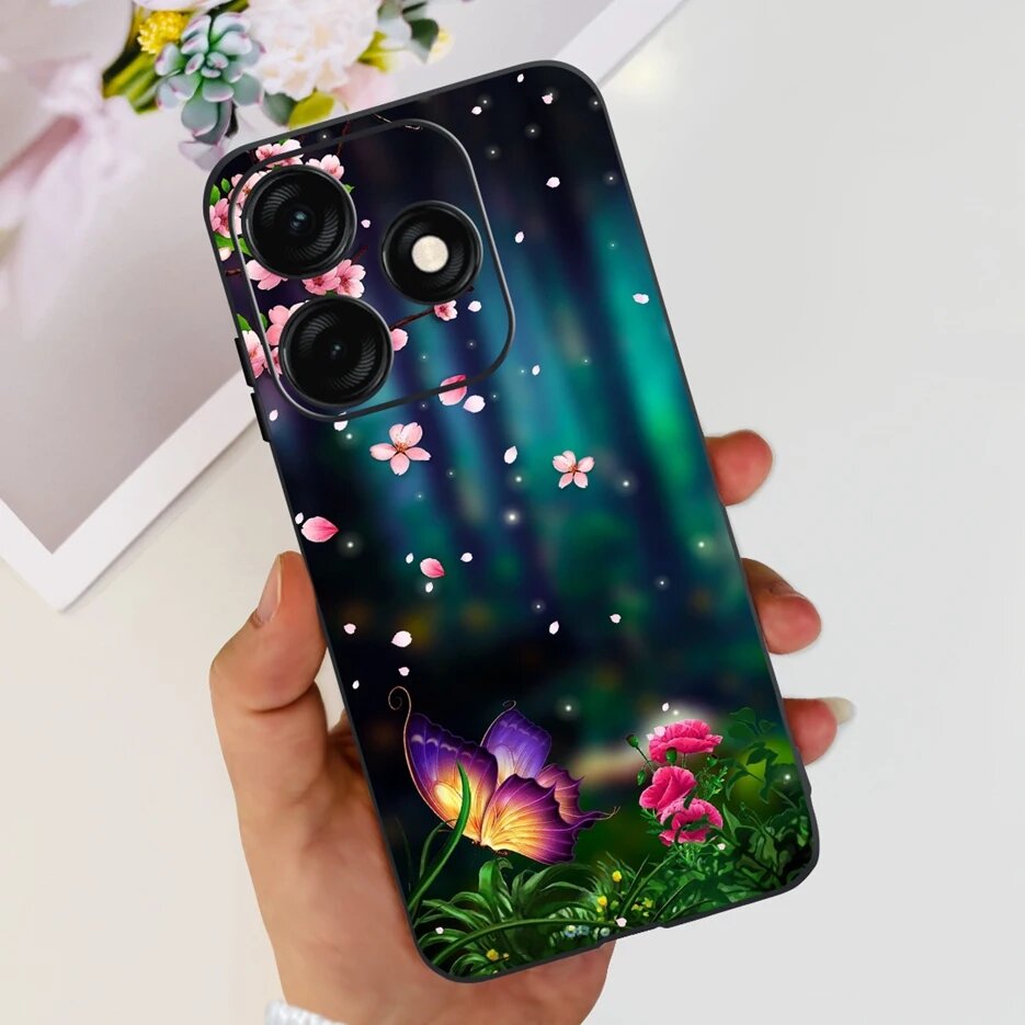 Милый модный чехол с рисунком для Tecno Spark 20C чехол BG7n, мягкий силиконовый 382, Tecno Spark 20