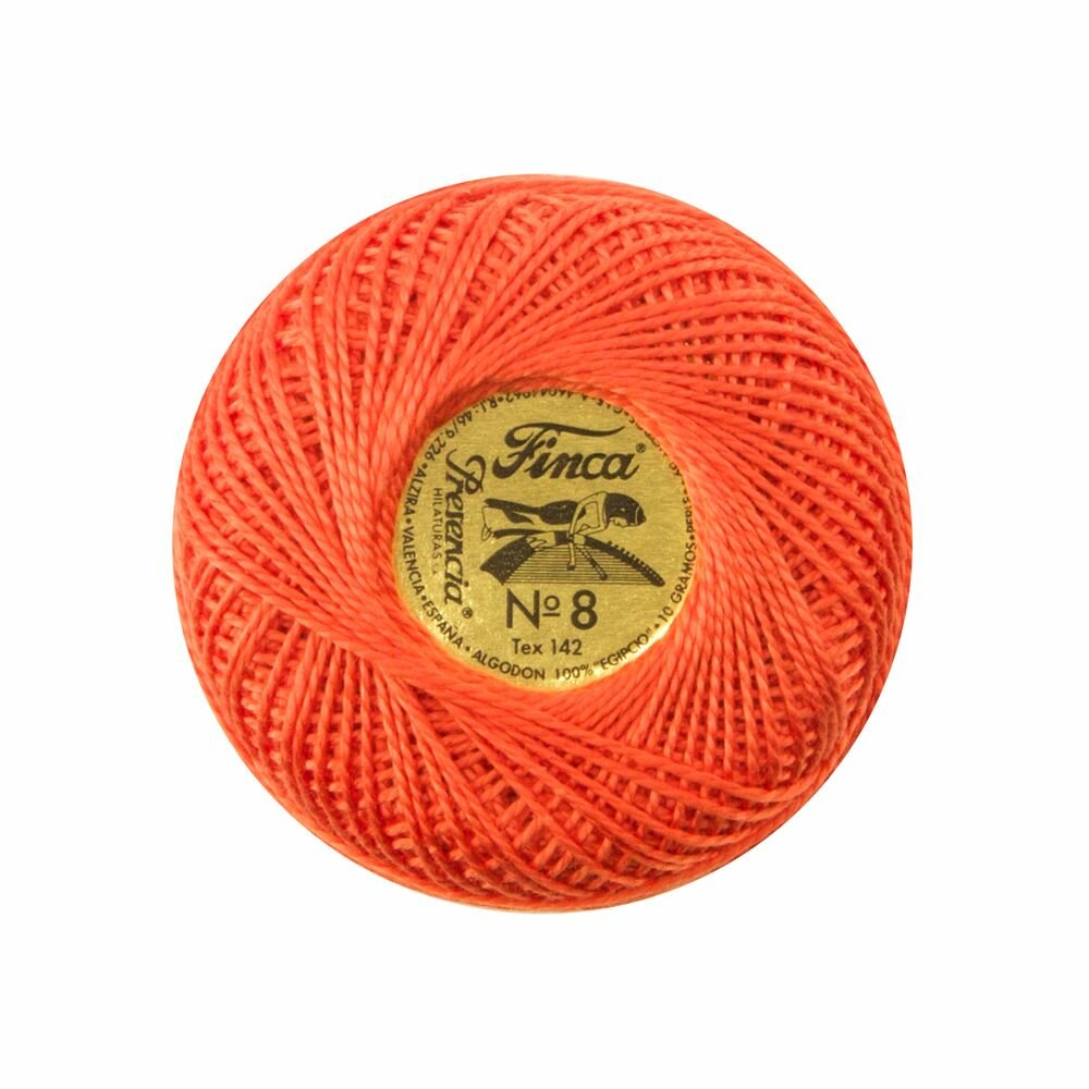 Мулине PRESENCIA HILATURAS "Finca Perle", Жемчужное, №8, однотонный цвет 1485, 1 шт