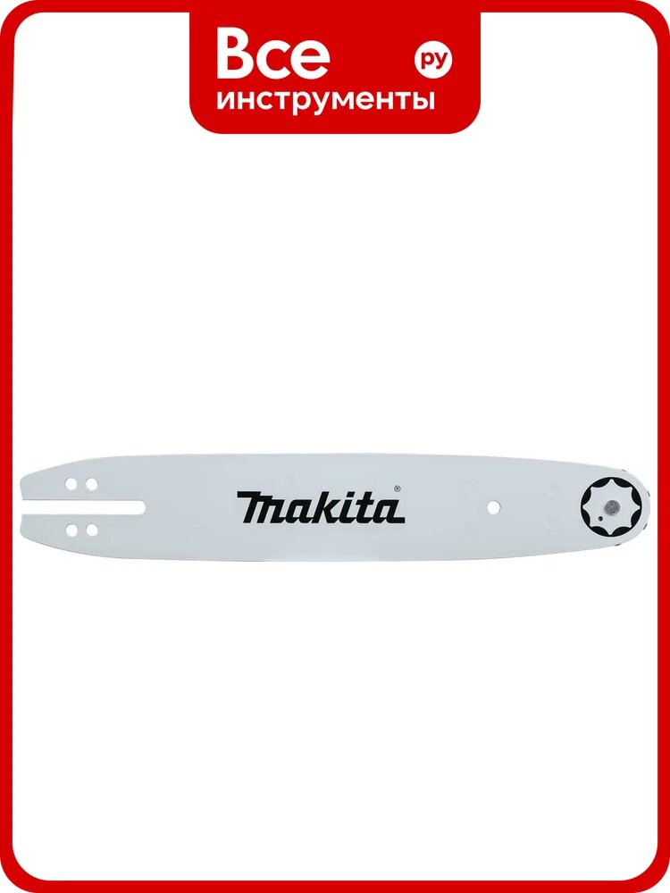 Шина 25 см/10", шаг 3/8", паз 1.3 мм, SN, 39 звеньев Makita 191G11-9