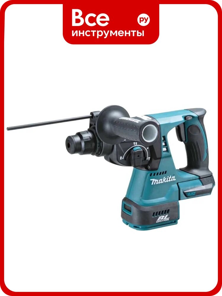 Аккумуляторный перфоратор Makita LXT DHR242Z поставляется без аккумуляторов