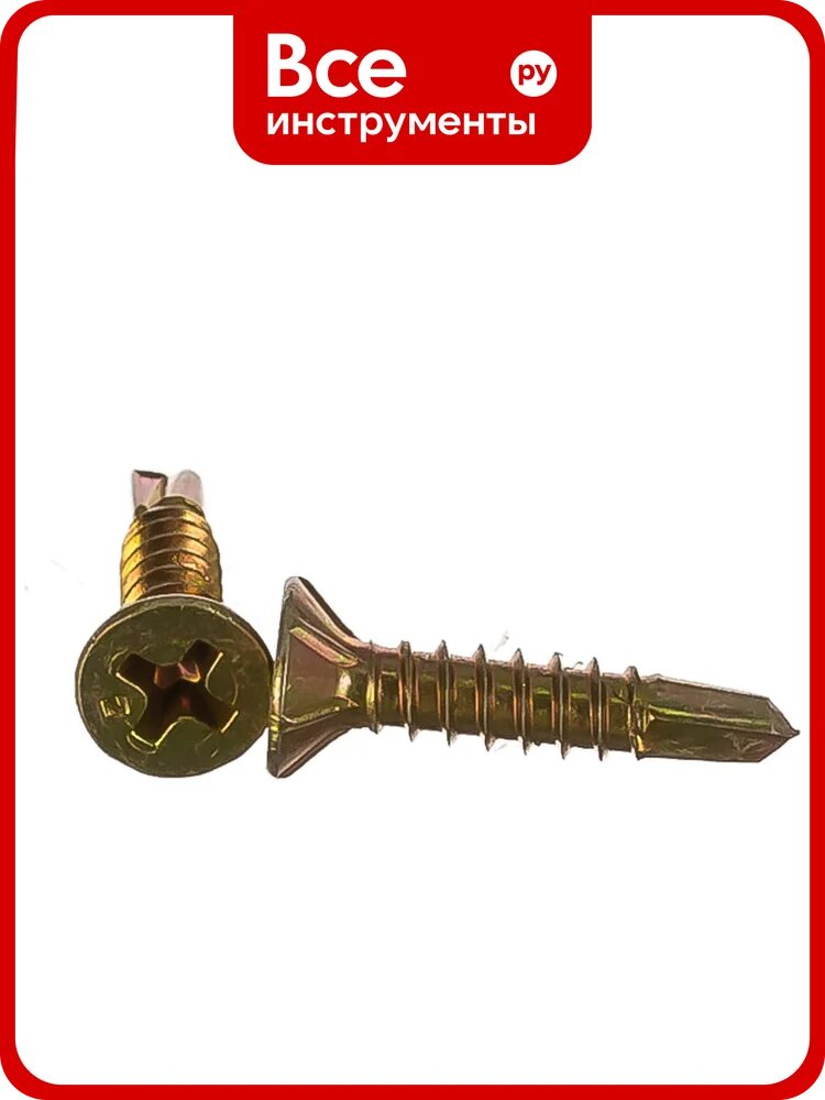 Оконные саморезы с буром Tech-Krep 3.9х19, 500 шт ведро 116807