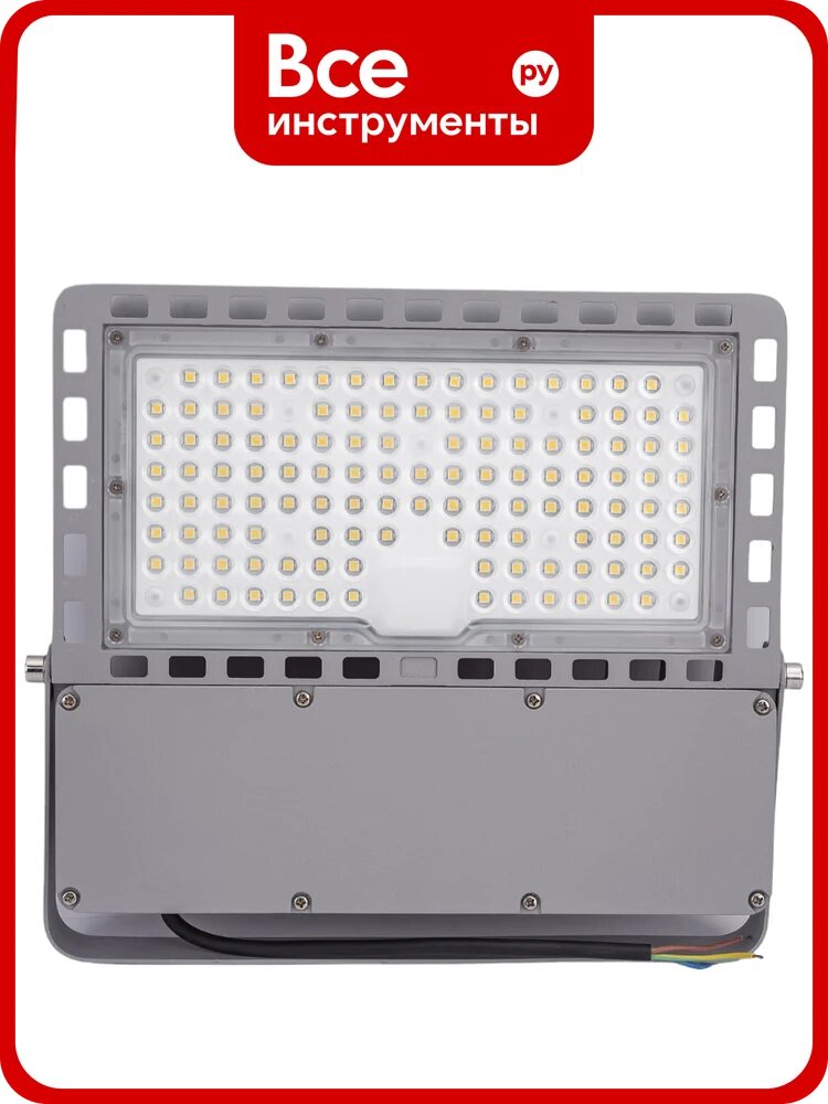 Светодиодный промышленный прожектор KRASO 100w 14000Лм 5000K IP67 FR-100, оптического противоударного поликарбоната