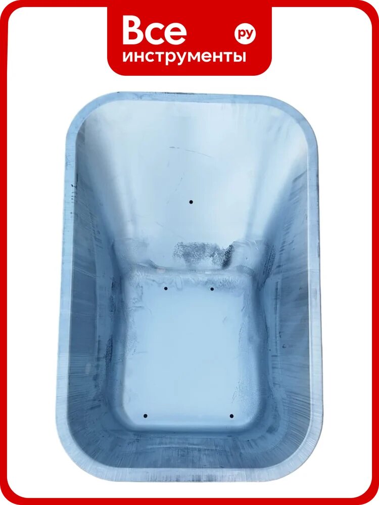 Корыто стальное оцинкованное 130 л LWI LWI130-Steel, 0.85мм, 130л, коррозионная защита, высокая грузоподъемность