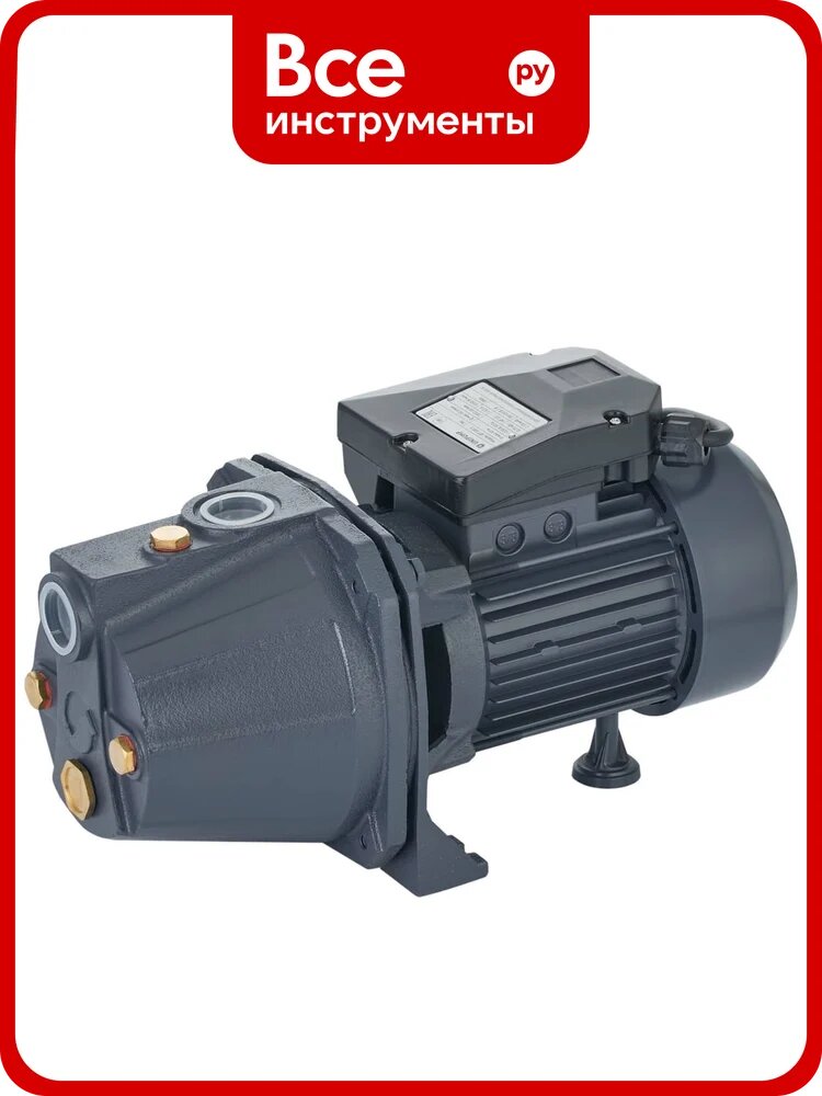 Поверхностный насос UNIPUMP JET 100 S, чугунный корпус, центробежный, IPX4