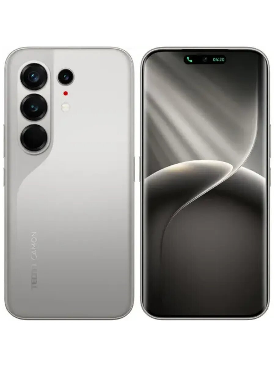 Смартфон Tecno Camon 50 Ultra 5G 8/256 ГБ Титан Ростест (EAC) (CN7c 256+8 Nebula Titanium)