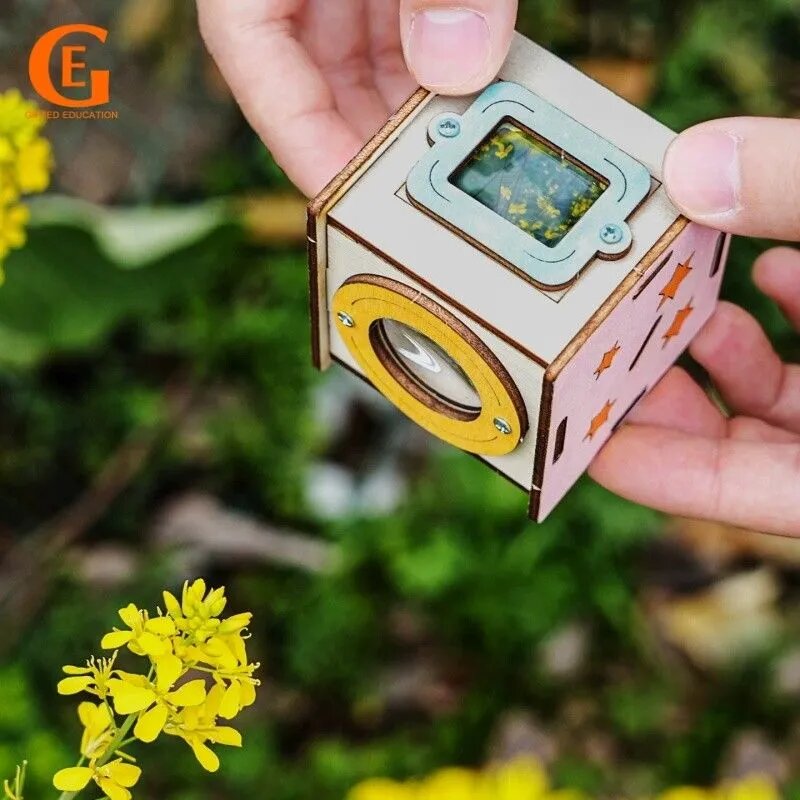 STEM игрушка для опытов Поясной видоискатель, подарок для школьника, научный конструктор своими руками