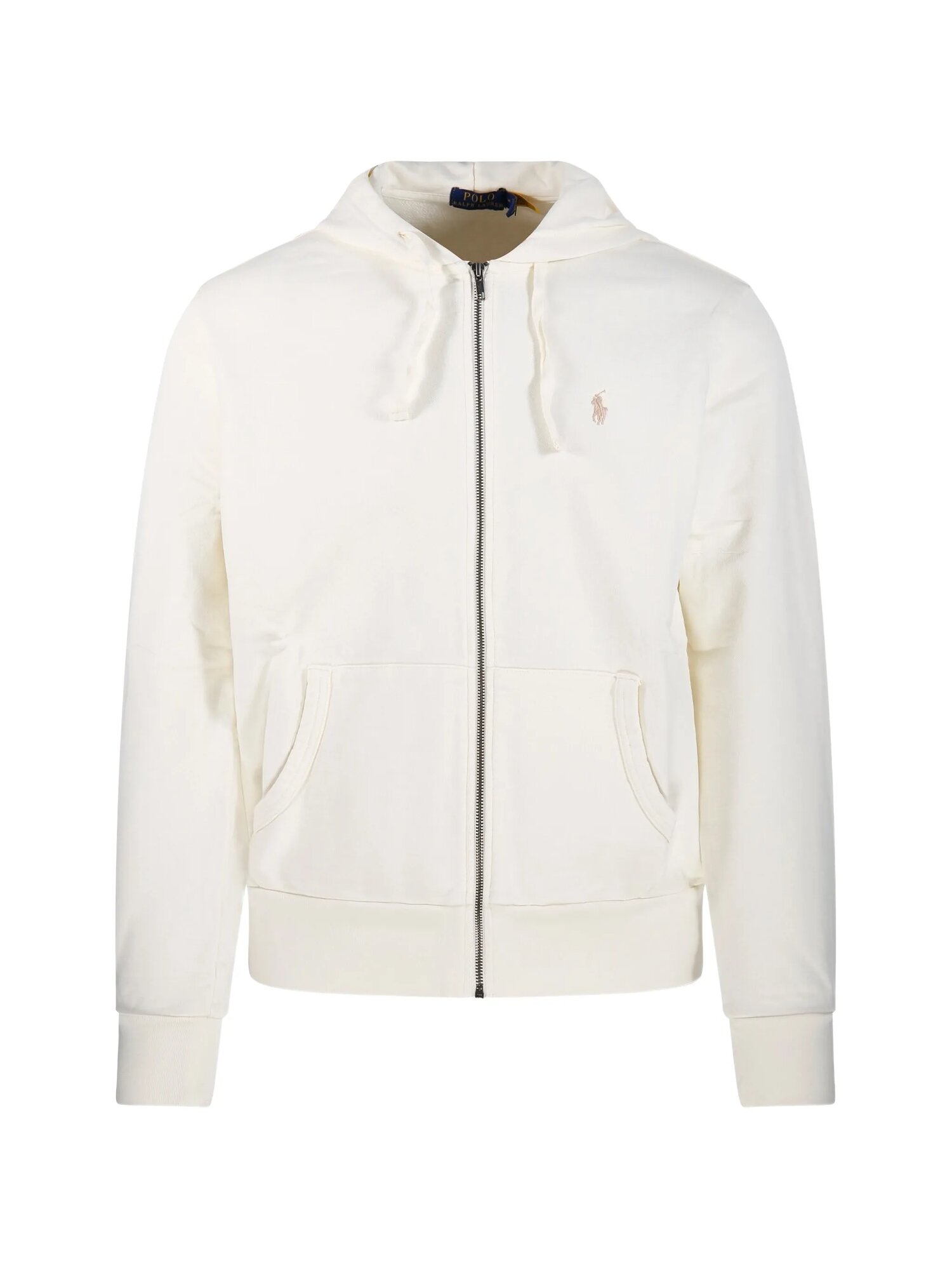 Худи Logo-embroidered zip-up hoodie