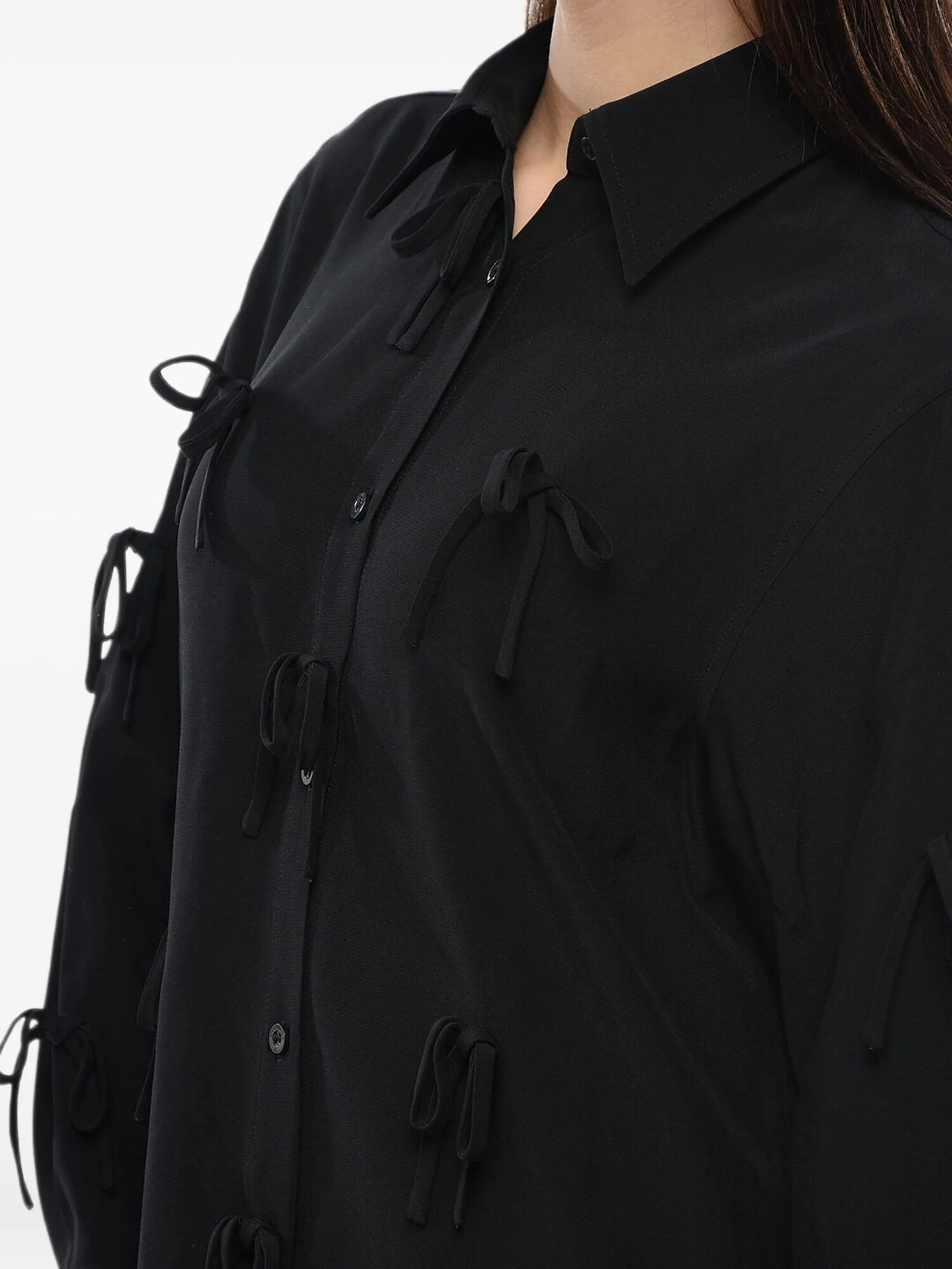 Блуза Viktor & Rolf Bow-detail blouse, размер 4 — фото 1