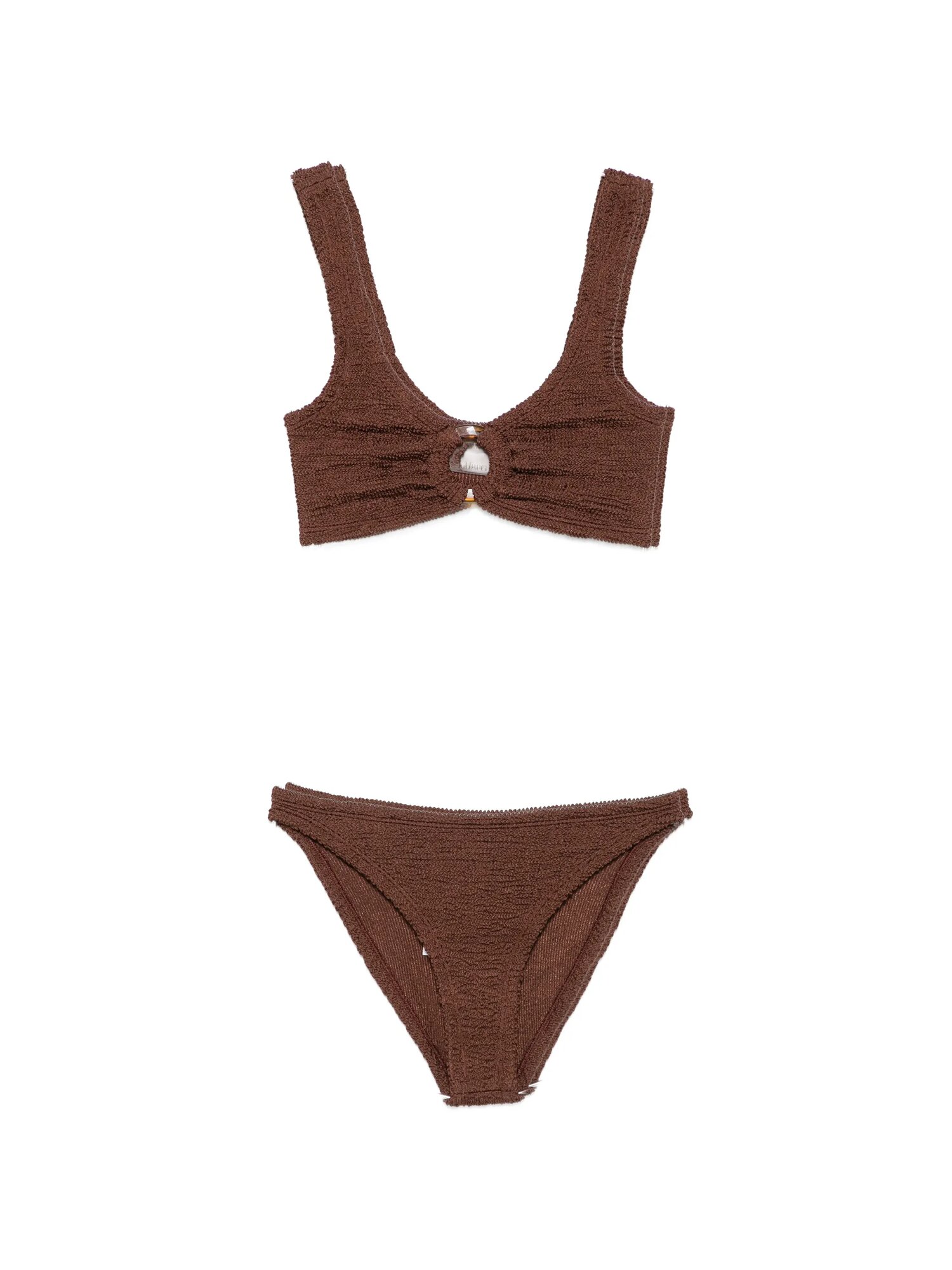 Купальник Julia metallic crinkle bikini