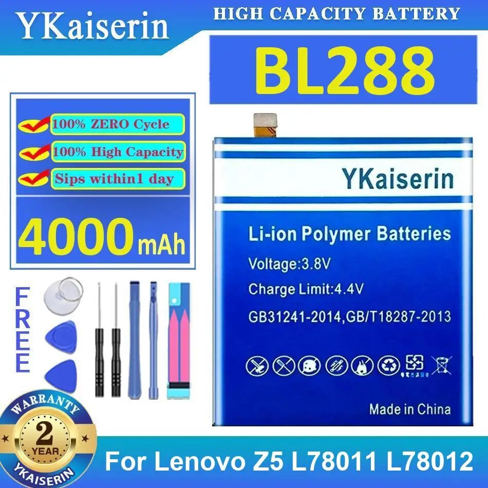 Аккумуляторы для мобильных телефонов Lenovo Z5 L78011 L78012