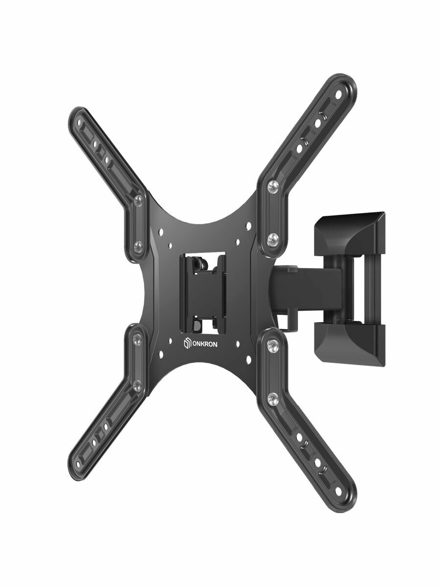 Onkron m2 26 65 kronshteyn nastennyy naklon povorot do 35kg chernyy
