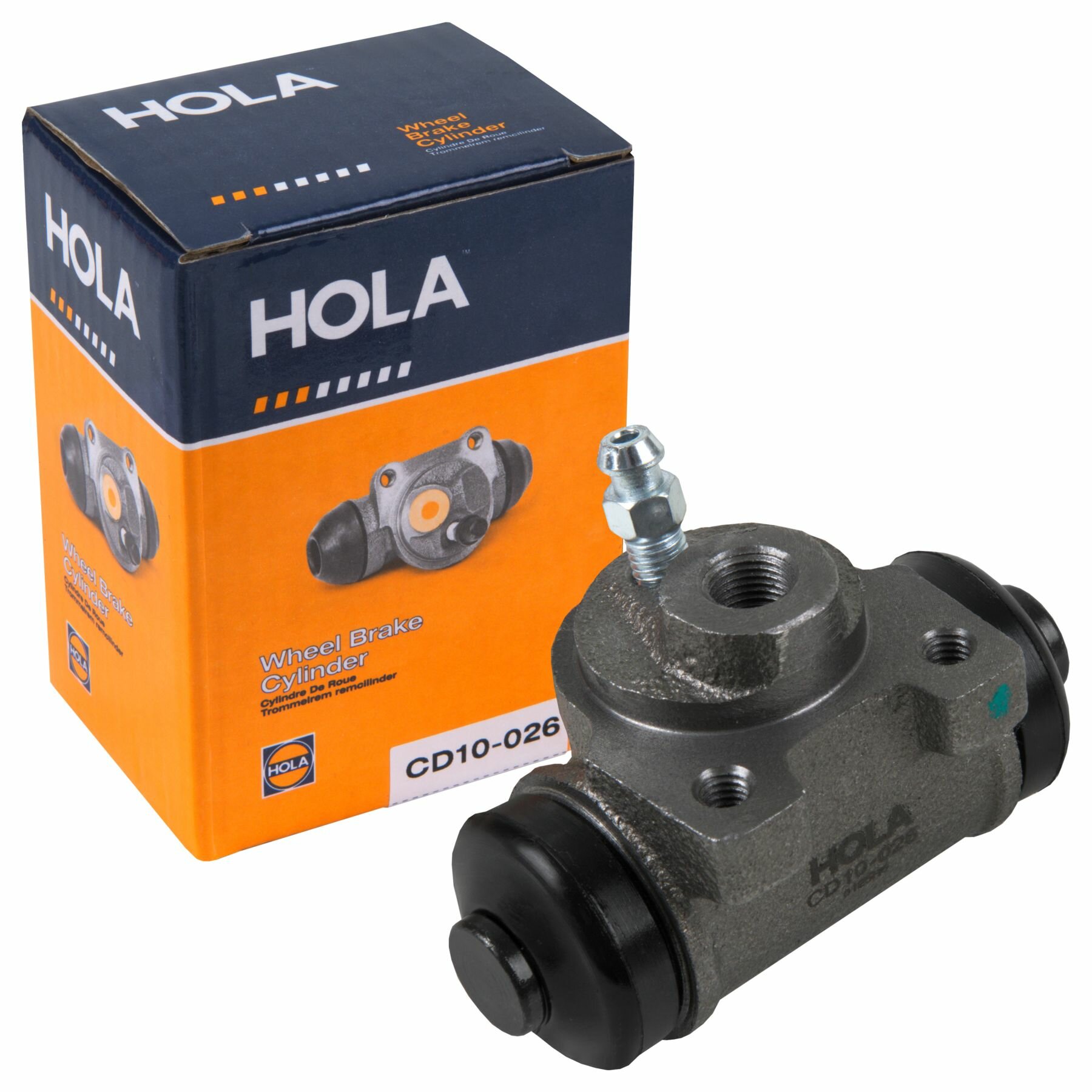 Цилиндр тормозной рабочий, задний HOLA CD10-026 для RENAULT Logan I, Sandero Stepway I