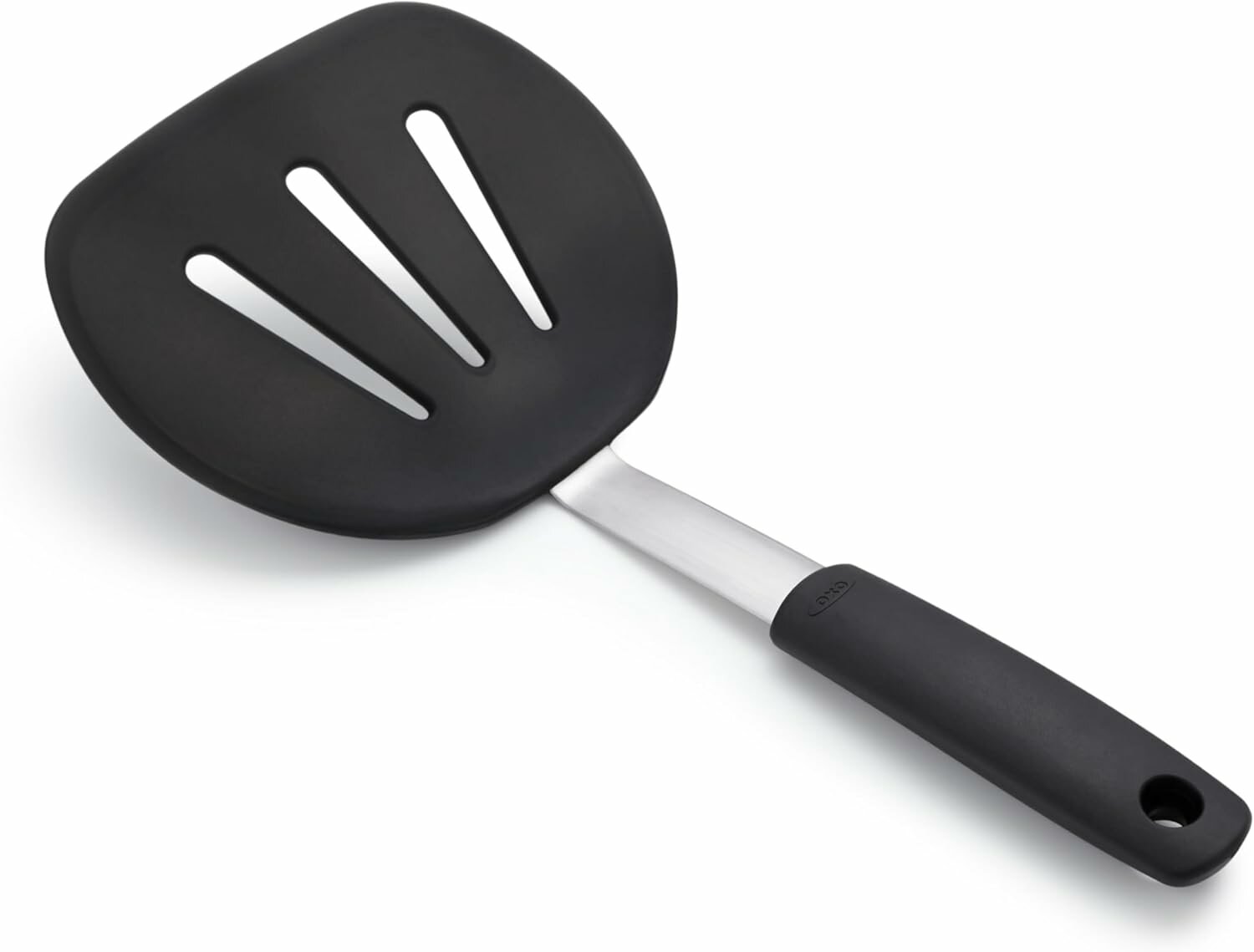 Кухонная лопатка OXO Good Grips Flex - силикон, нержавеющая сталь, 30.4х15.2 см, O-1071533