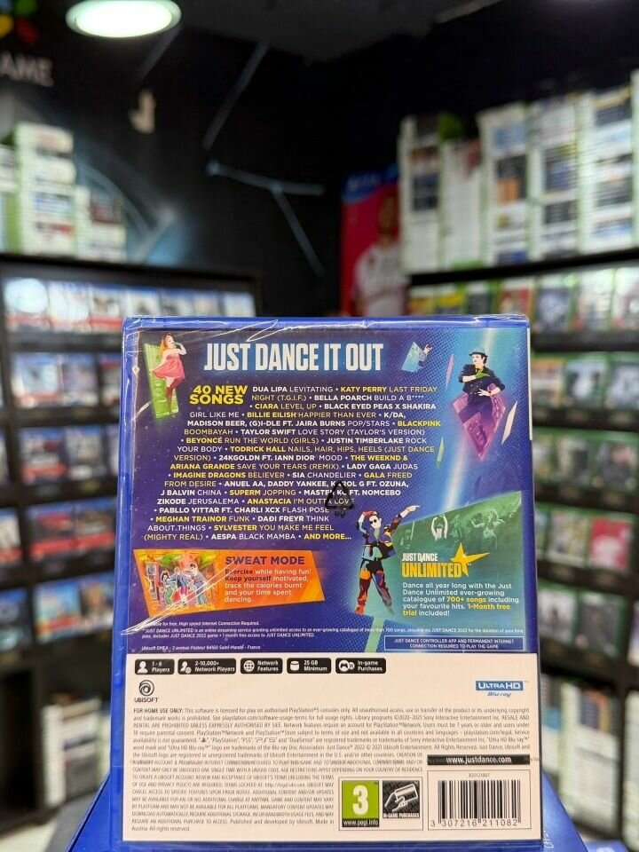 Игра Just Dance 2022 PS5 (Box) — фото 1