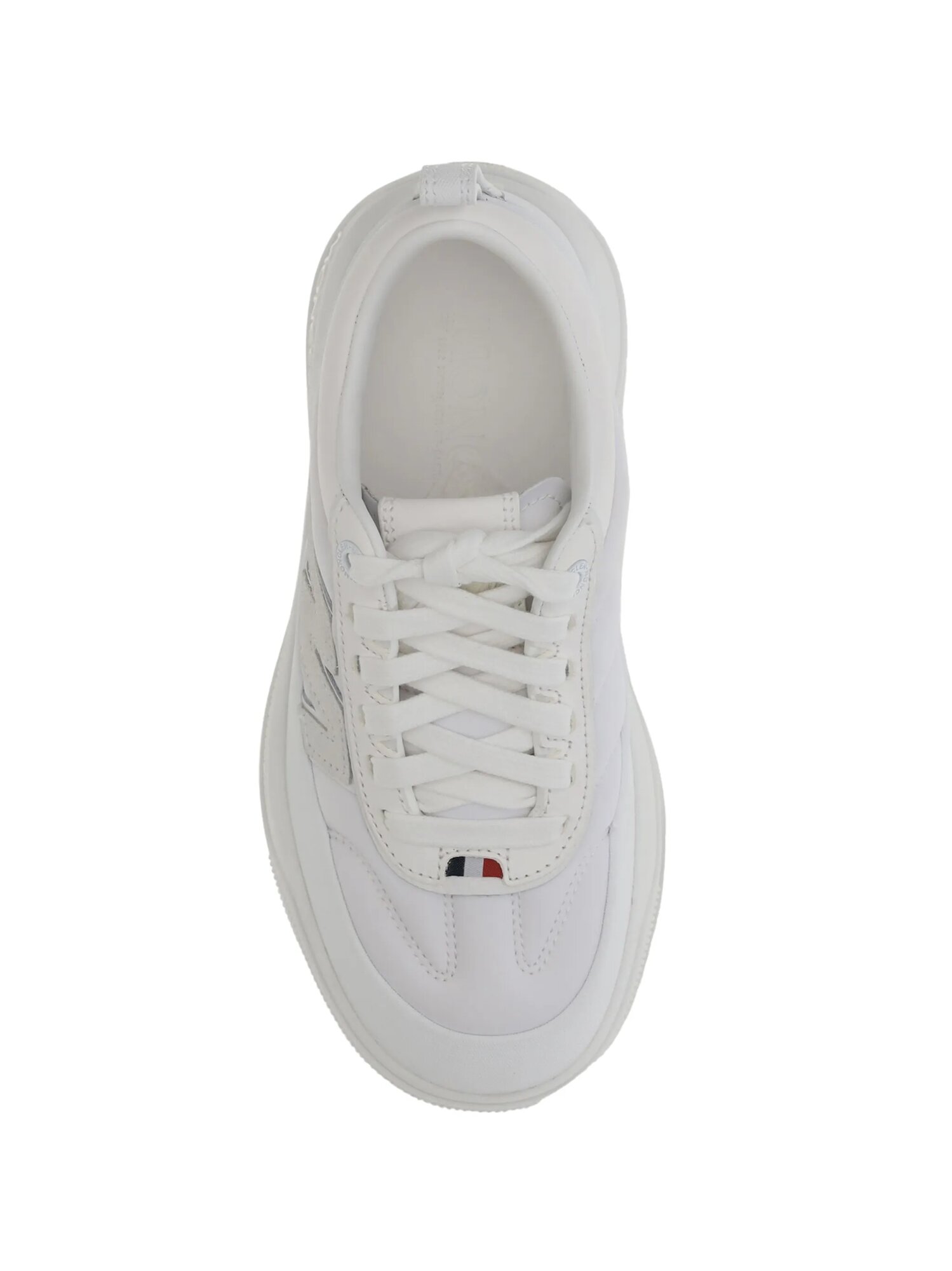 Кроссовки Moncler Altive low-top sneakers, размер 38,5, бежевый/белый — фото 1