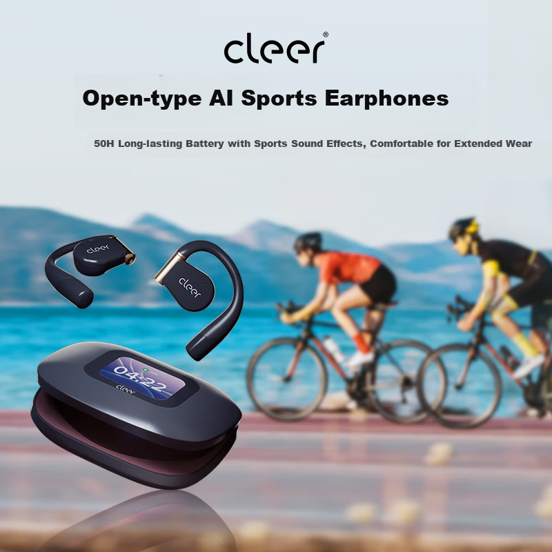 Cleer ARC3 Gen 3 Открытые наушники Bluetooth с ИИ Умные спортивные наушники Ненавязчивый дизайн для Apple Huawei