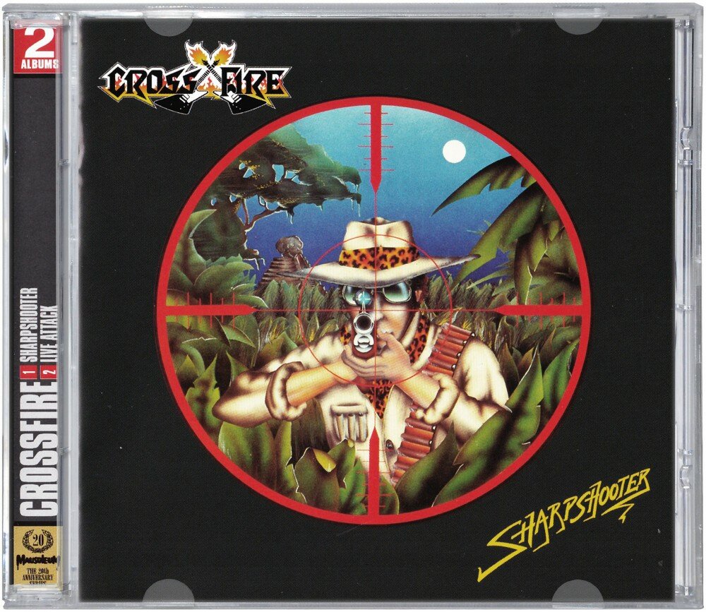 Crossfire. Sharpshooter / Live Attack (CD) (СД диск, CD Box + картон) — фото 1