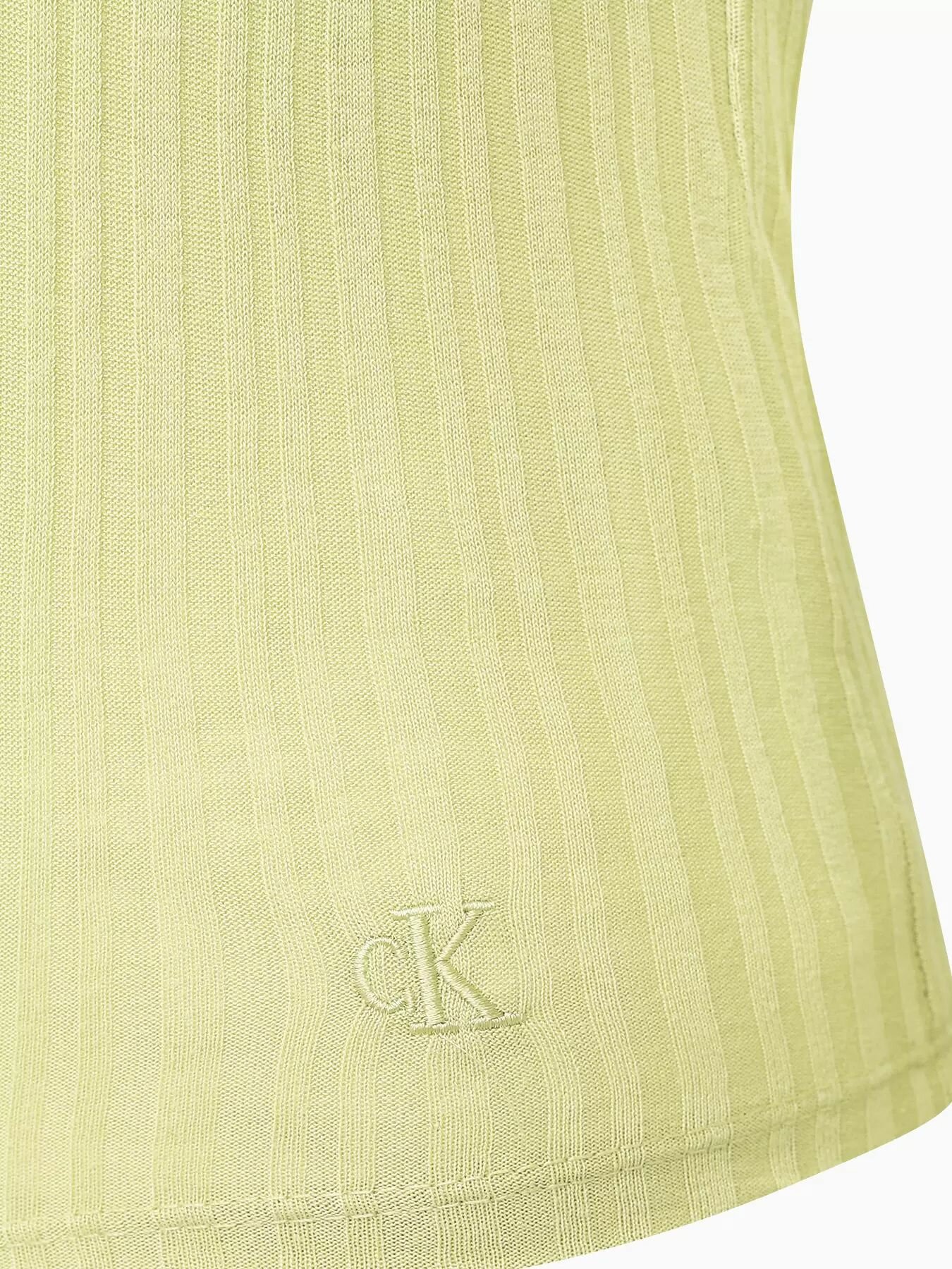 Джемпер Calvin Klein Jeans Весна-лето 2025, размер M, зеленый — фото 1