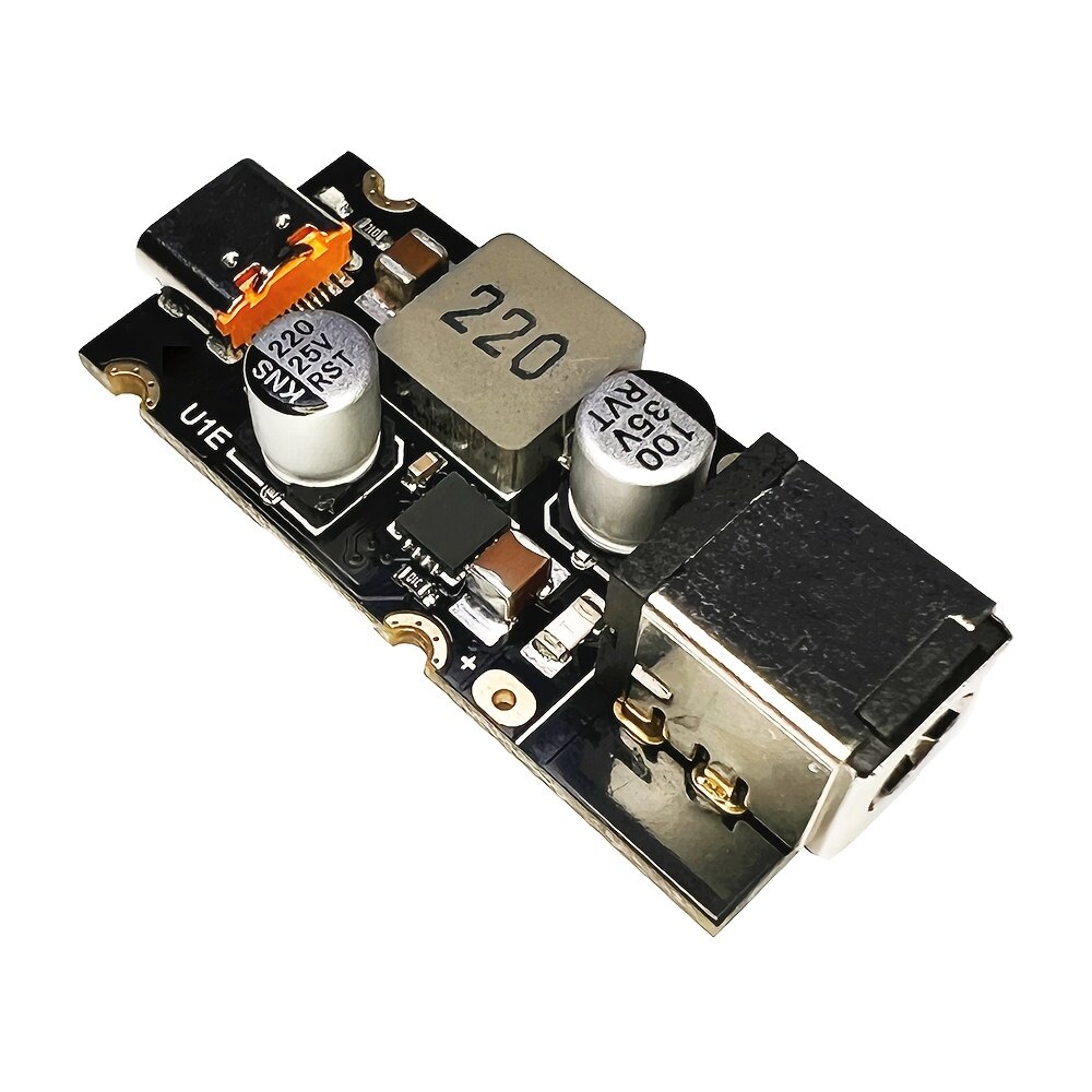 Модуль быстрой зарядки PD65W QC4.0/QC3.0 Type-C USB, понижающий модуль DC 8-32V 3.25A 65W, поддержка Huawei SCP/FCP, Apple PD, 3 шт. (DC5525)