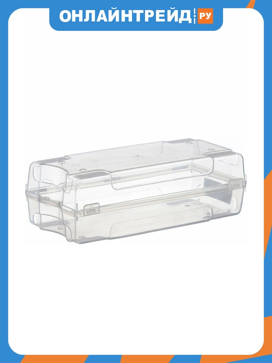 Коробка для хранения обуви Idea 380х205х130 М 2869 Прозрачный