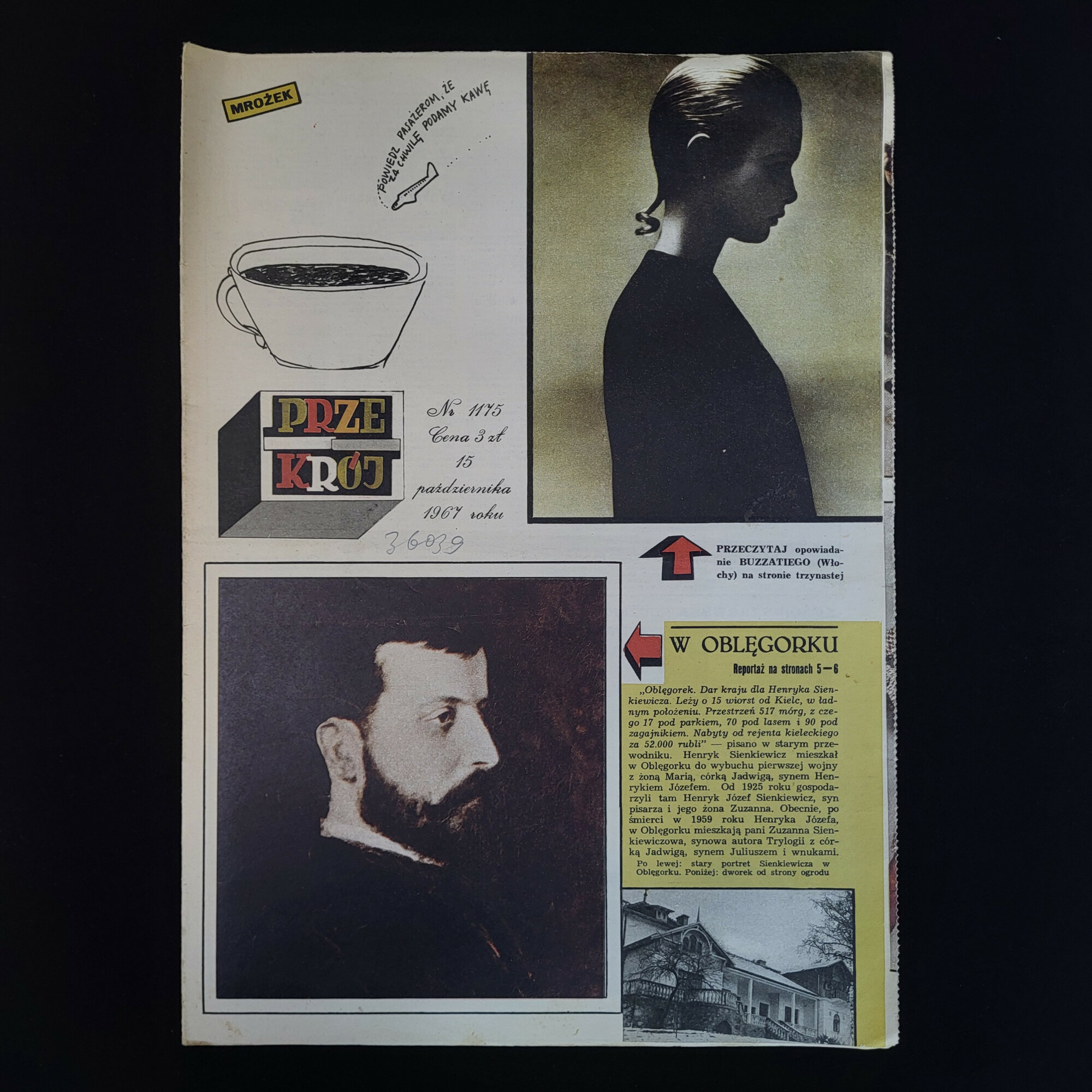 Przekroj. Журнал 1175. Антикварная книга, публицистика