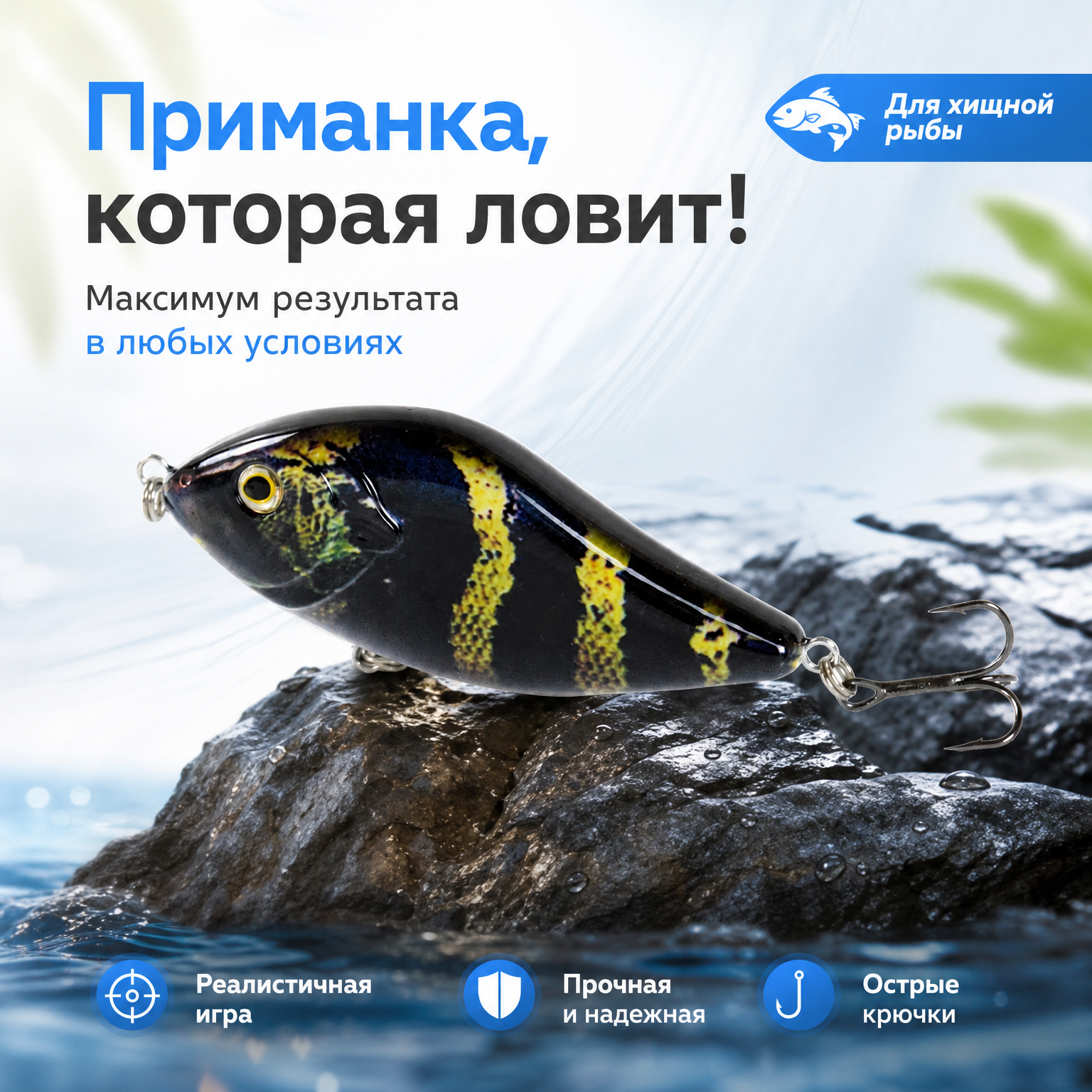 Джеркбейт для щуки, тонущая приманка, 12 см, 50 г (Цвет товара: jkb120-06&12cm 50g; Длина: 120 мм)