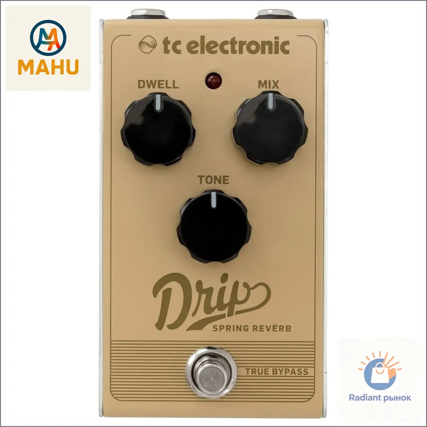 Педаль эффекта реверберации для гитары, TC Electronic Drip Spring Reverb