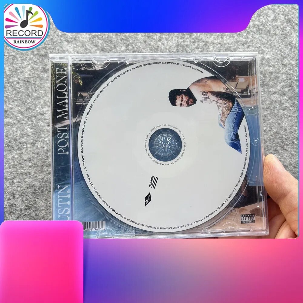 Post Malone "Austin" CD Эксклюзивный аудиоальбом США Import Jewel Case 2023 — фото 1
