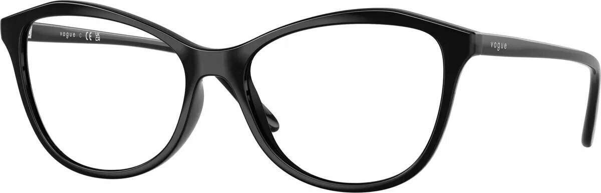 Оправа VOGUE 0VO5602 W44, тип оправы ободковая, материал оправы пластик, пол женские, форма оправы многоугольная